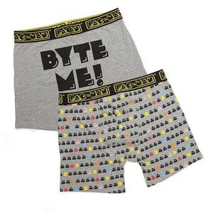 Namco | Underwear & Socks | Pacman Mens Classic Video Game Boxer Briefs ...